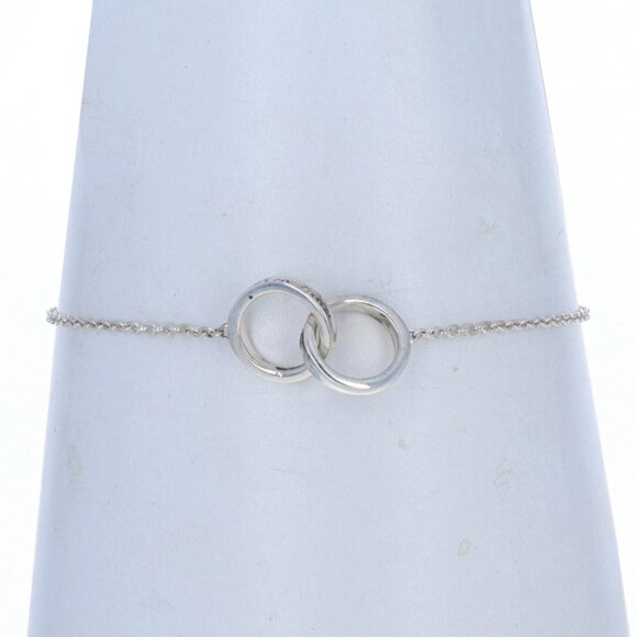 Jewelry | Tiffany Co 1837 Interlocking Circles Bracelet Sterling Silver ...